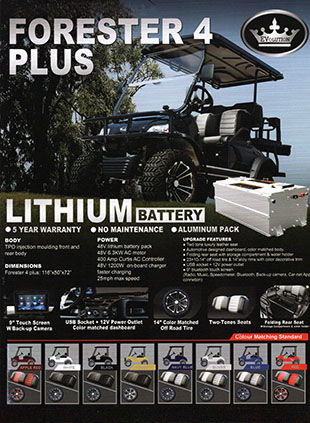 Evolution Forester Plus | Evolution Forester LSV | Evolution Forester