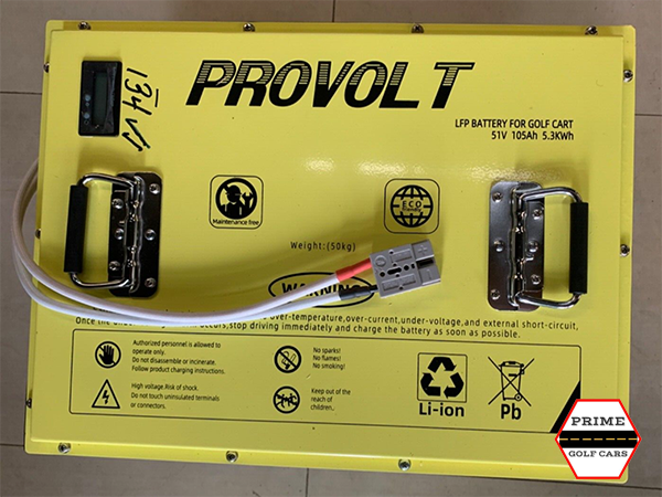 ProVolt Lithium Battery 105AH | ProVolt Golf Cart Lithium Battery
